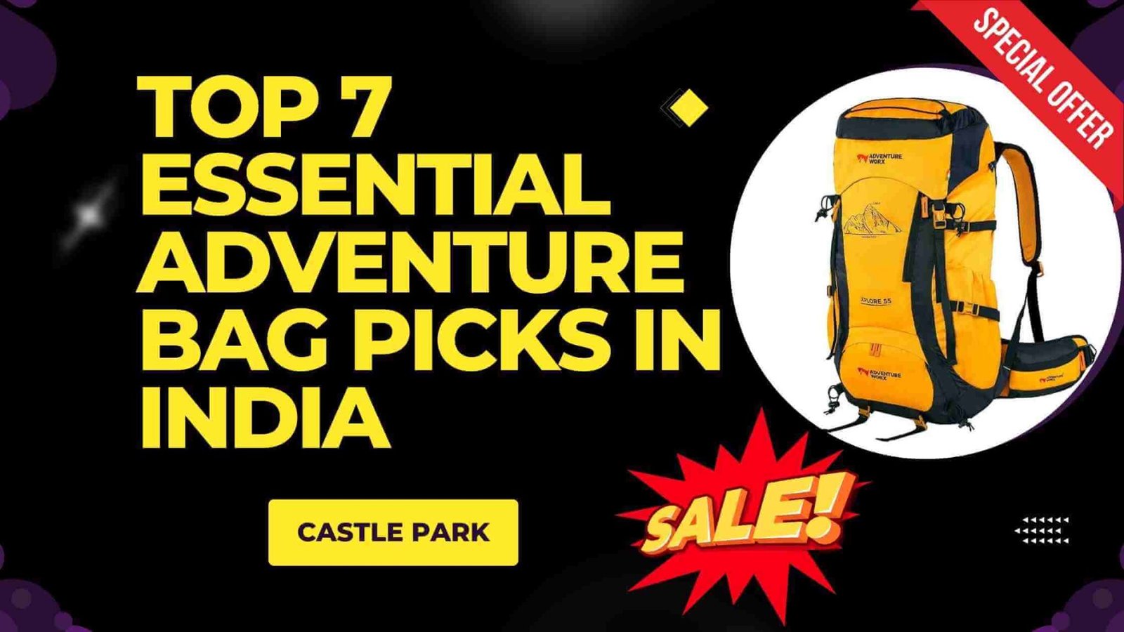 Top 7 Essential Adventure Bag Picks | INDIA | 2024 | OFFER